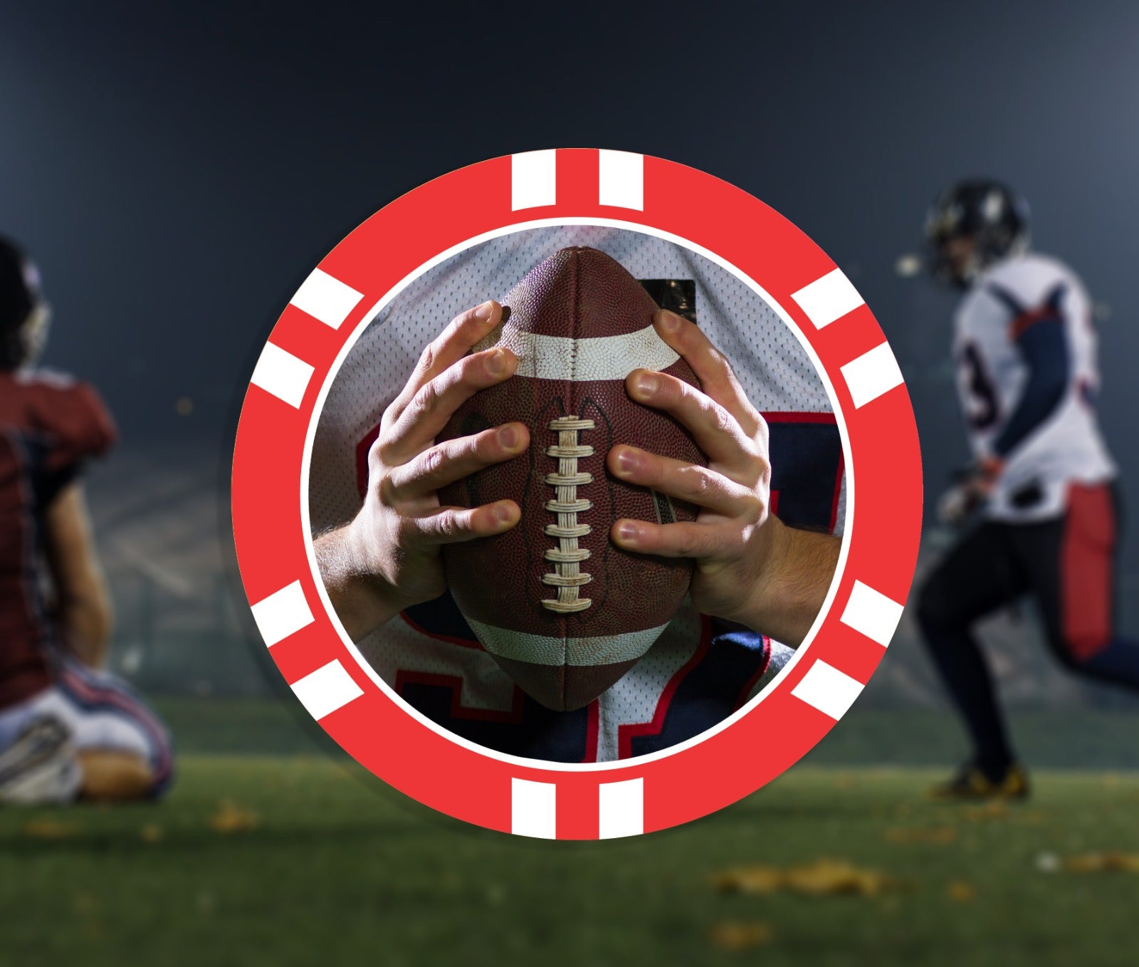 American Football Poker Chip – cardpress