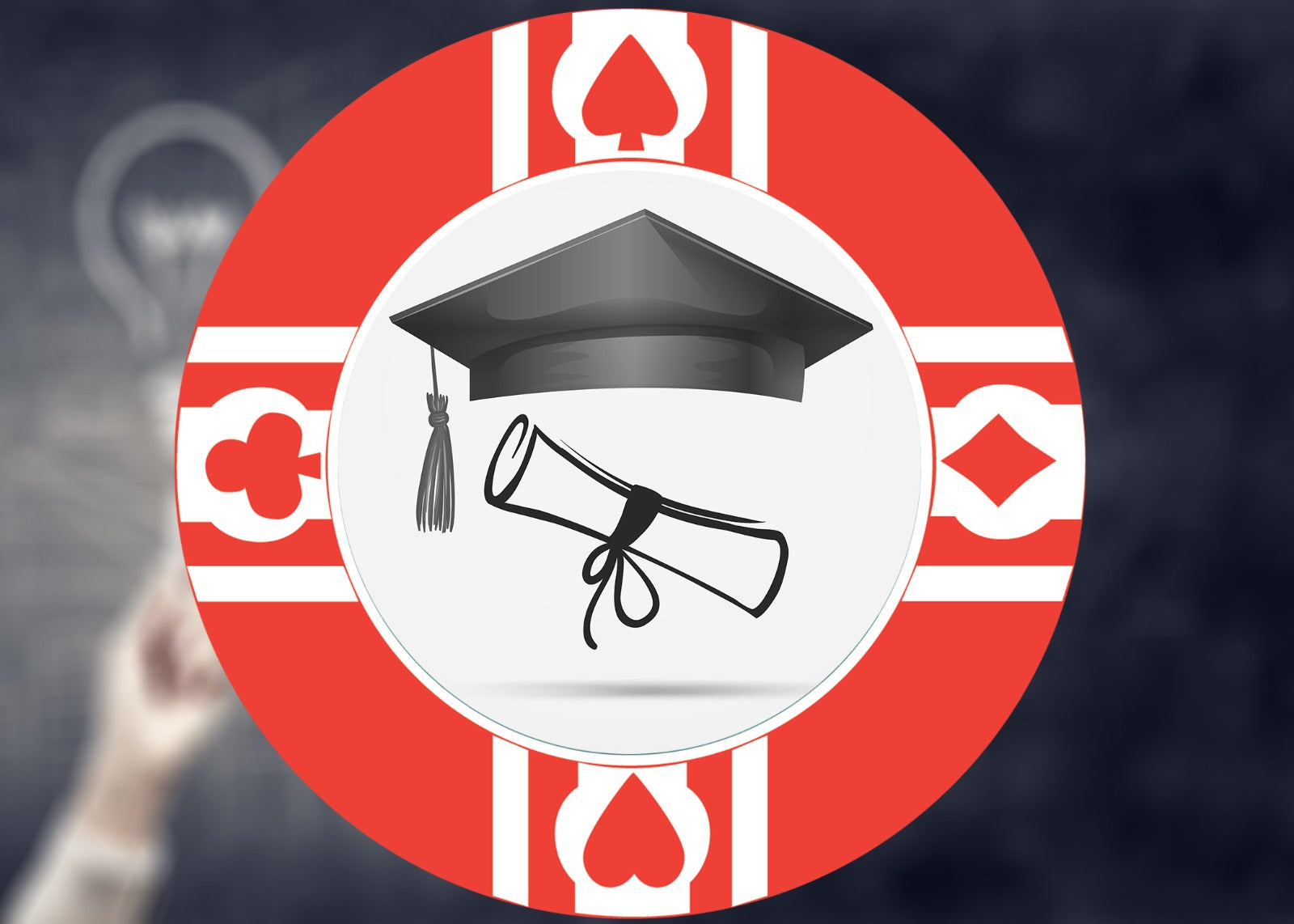Graduation Poker Chip – cardpress