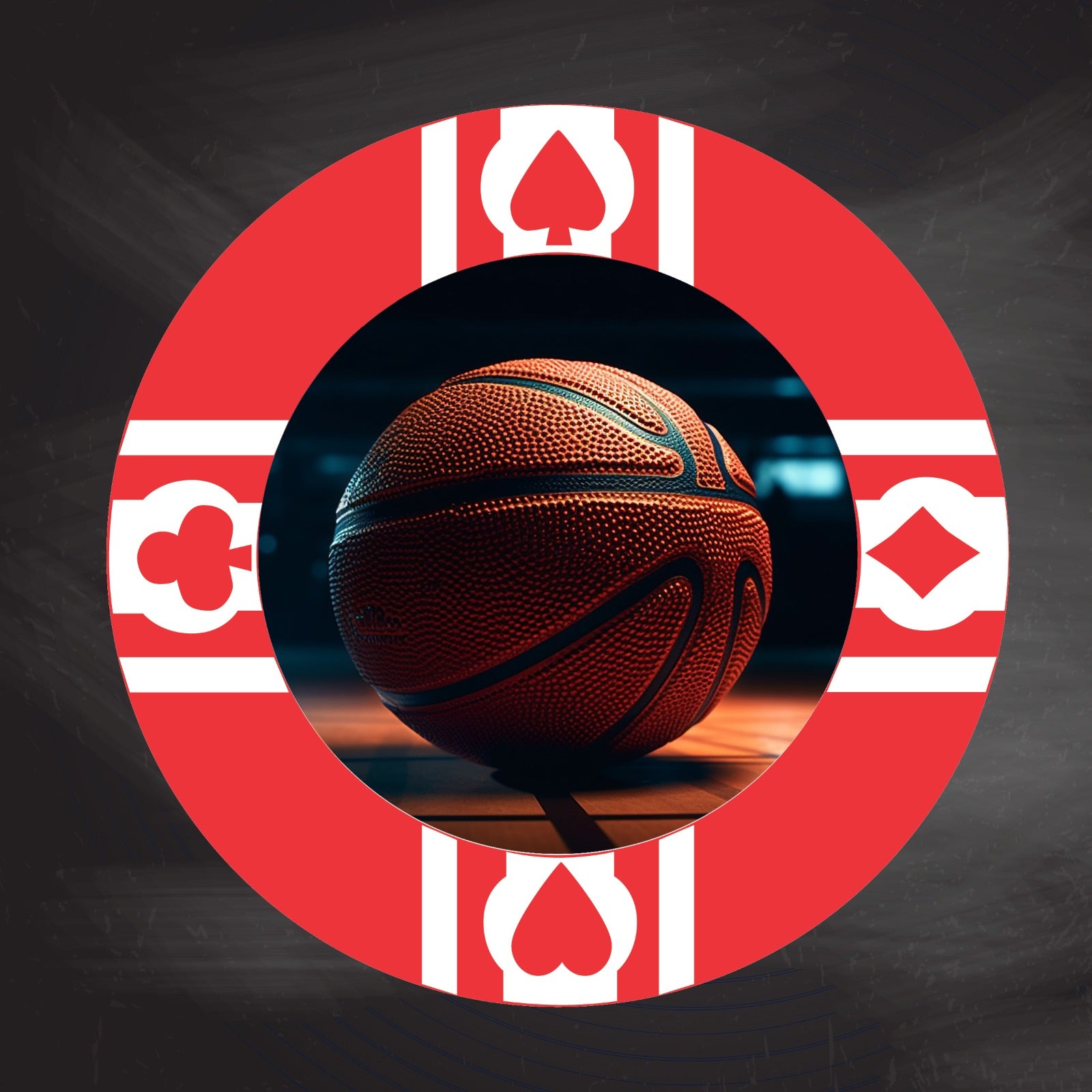 Basketball Poker Chip – cardpress